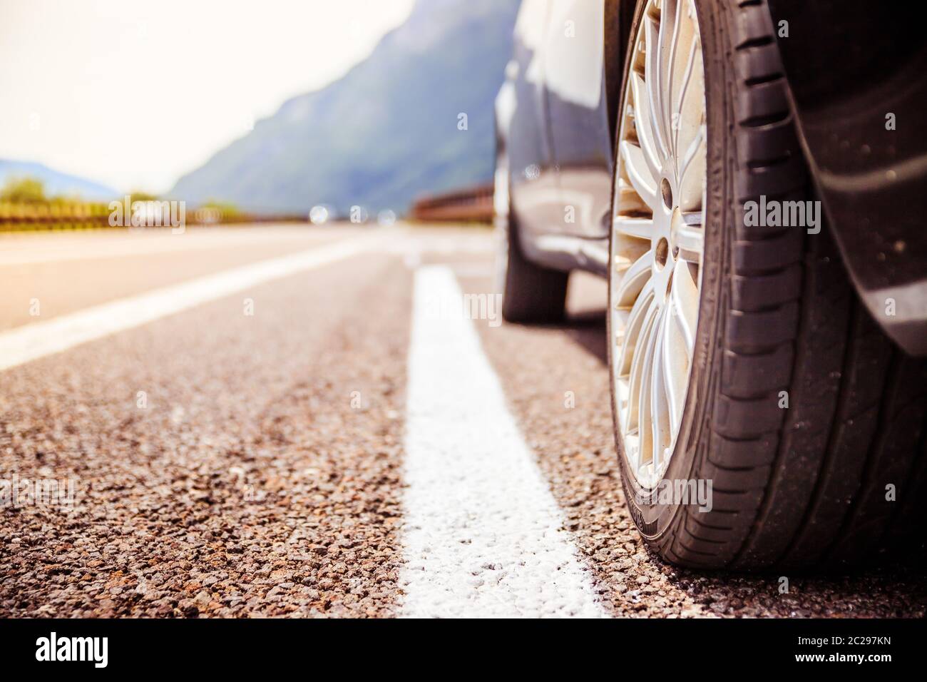 Breakdown emergency lane hi-res stock photography and images - Alamy