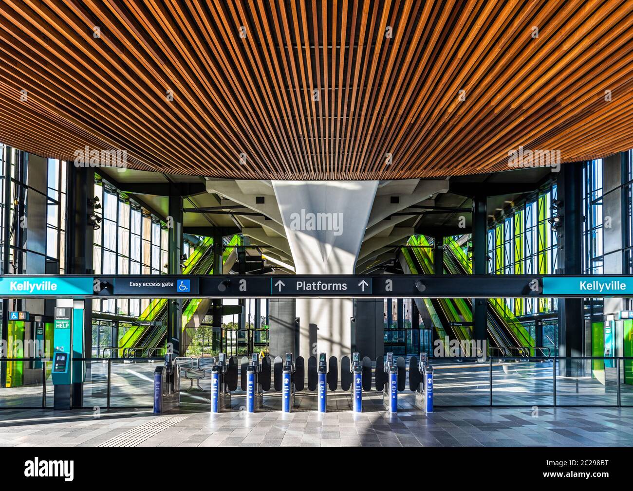 The Sydney Northwest Metro Rapidt Transit line Stock Photo - Alamy