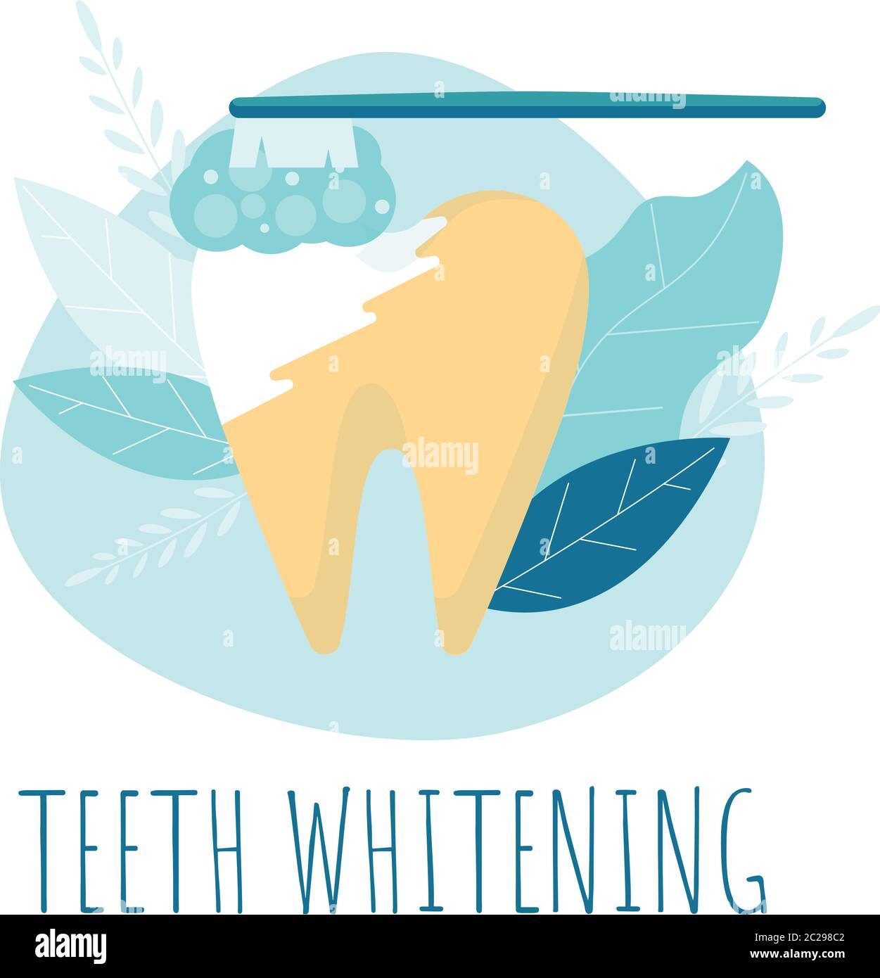 Healthy tooth. Oral dental hygiene. Dental care Tooth vector Concept ...