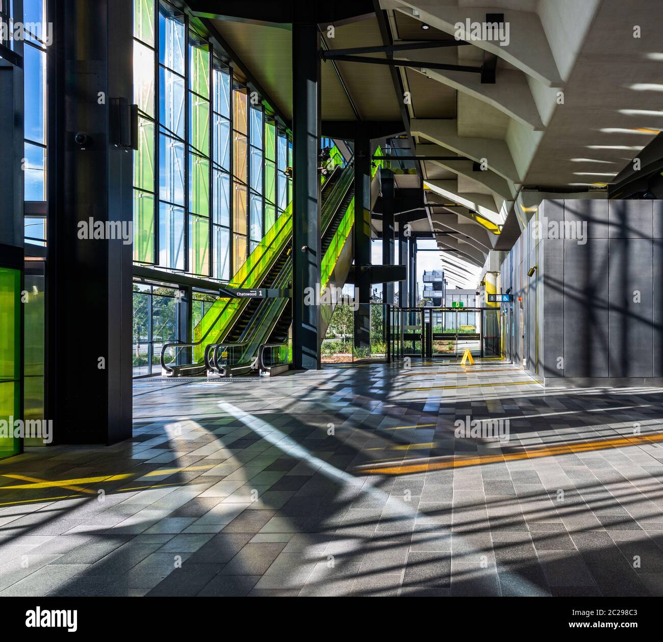 The Sydney Northwest Metro Rapidt Transit line Stock Photo - Alamy