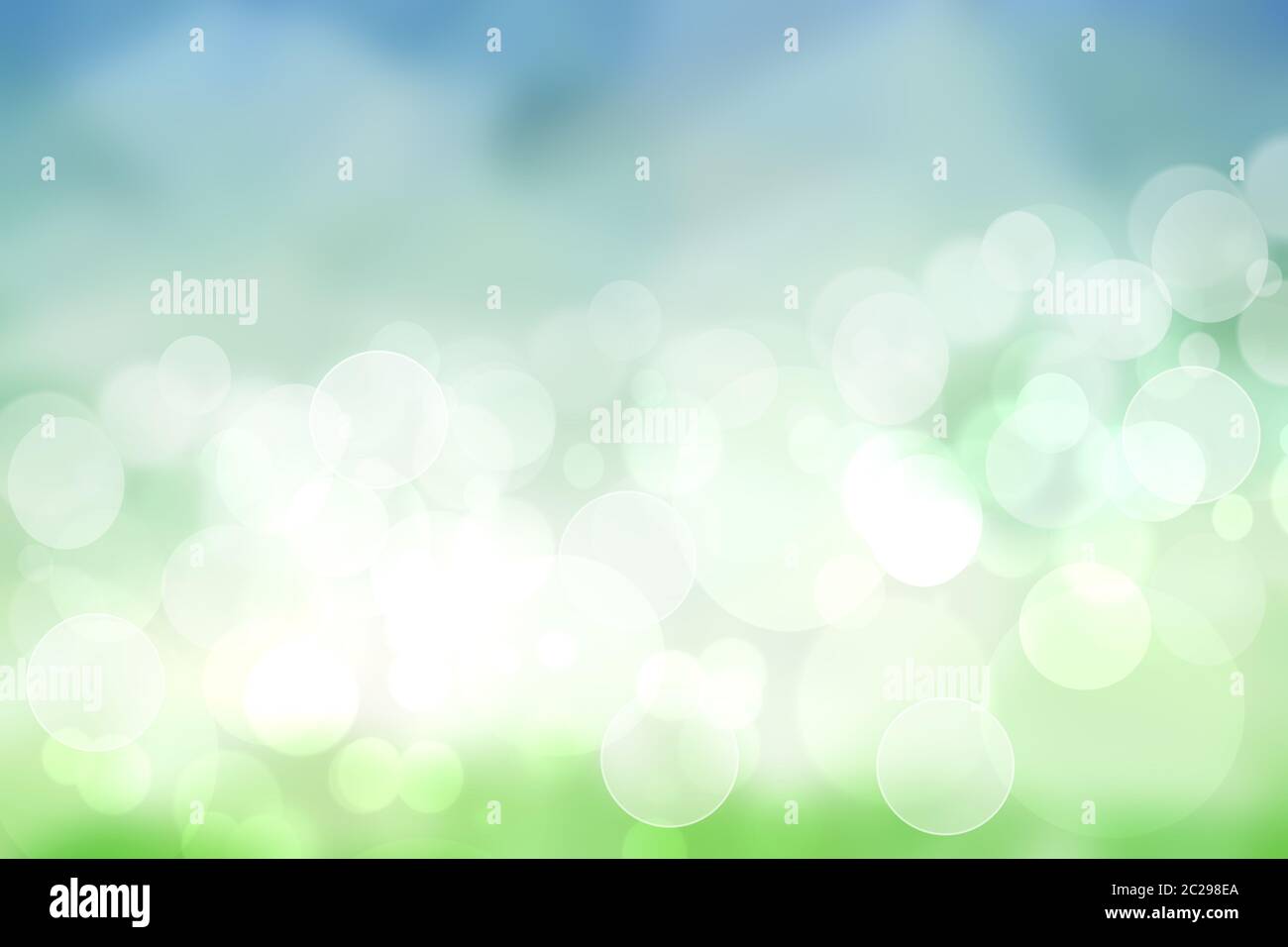 Abstract bright spring or summer landscape texture with natural light ...