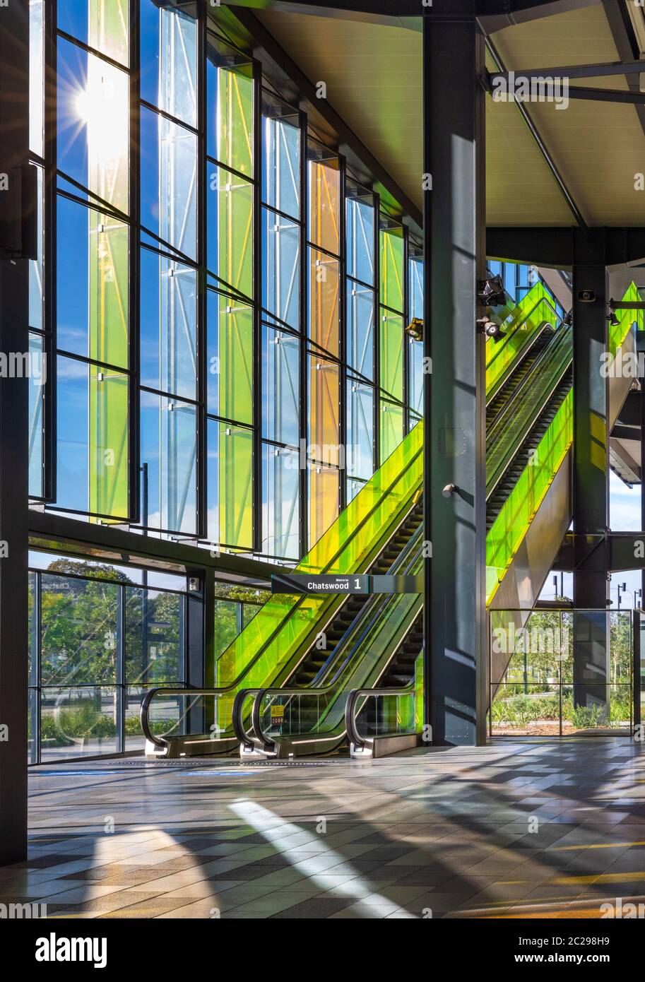 The Sydney Northwest Metro Rapidt Transit line Stock Photo - Alamy