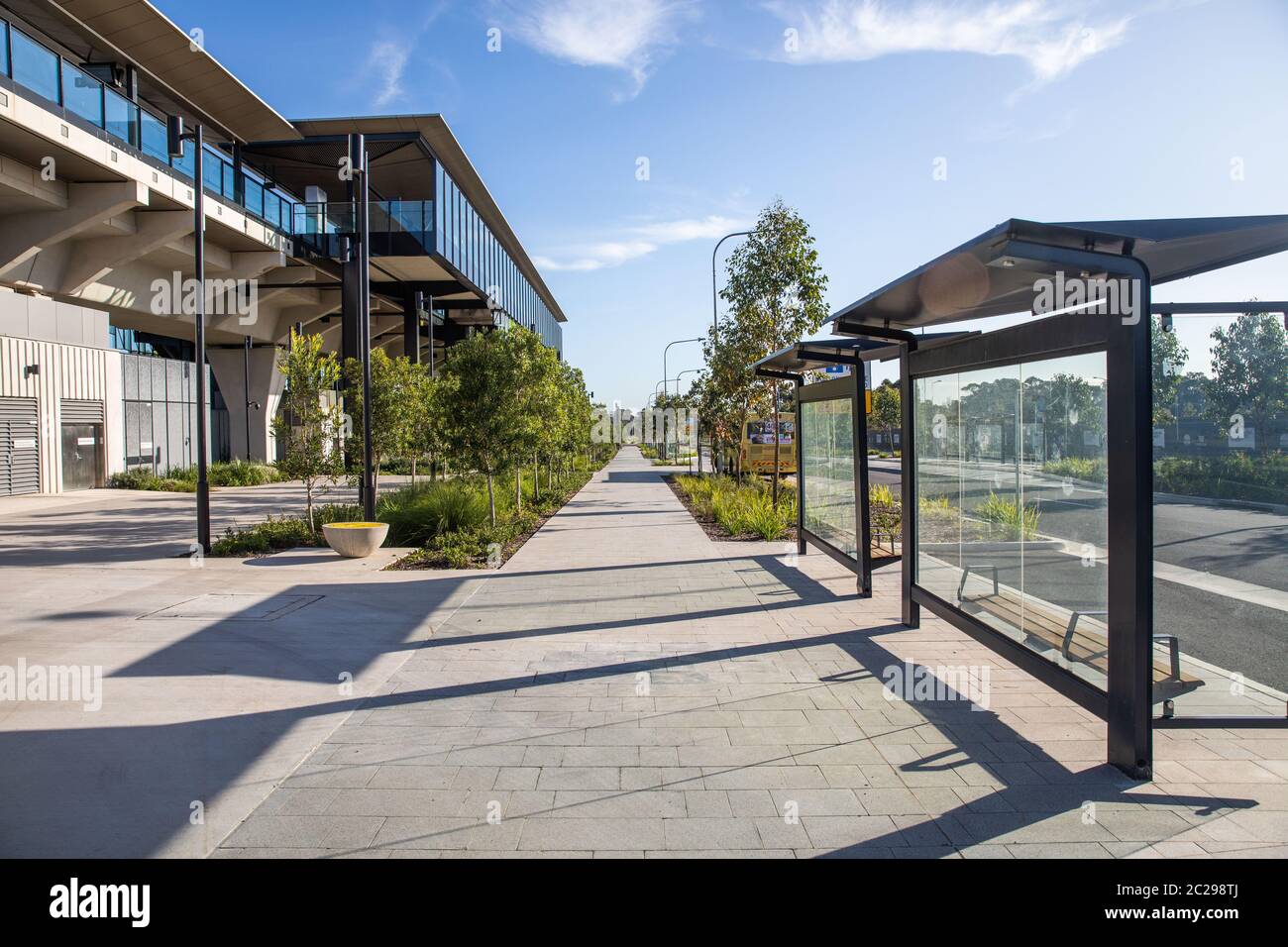 The Sydney Northwest Metro Rapidt Transit line Stock Photo - Alamy