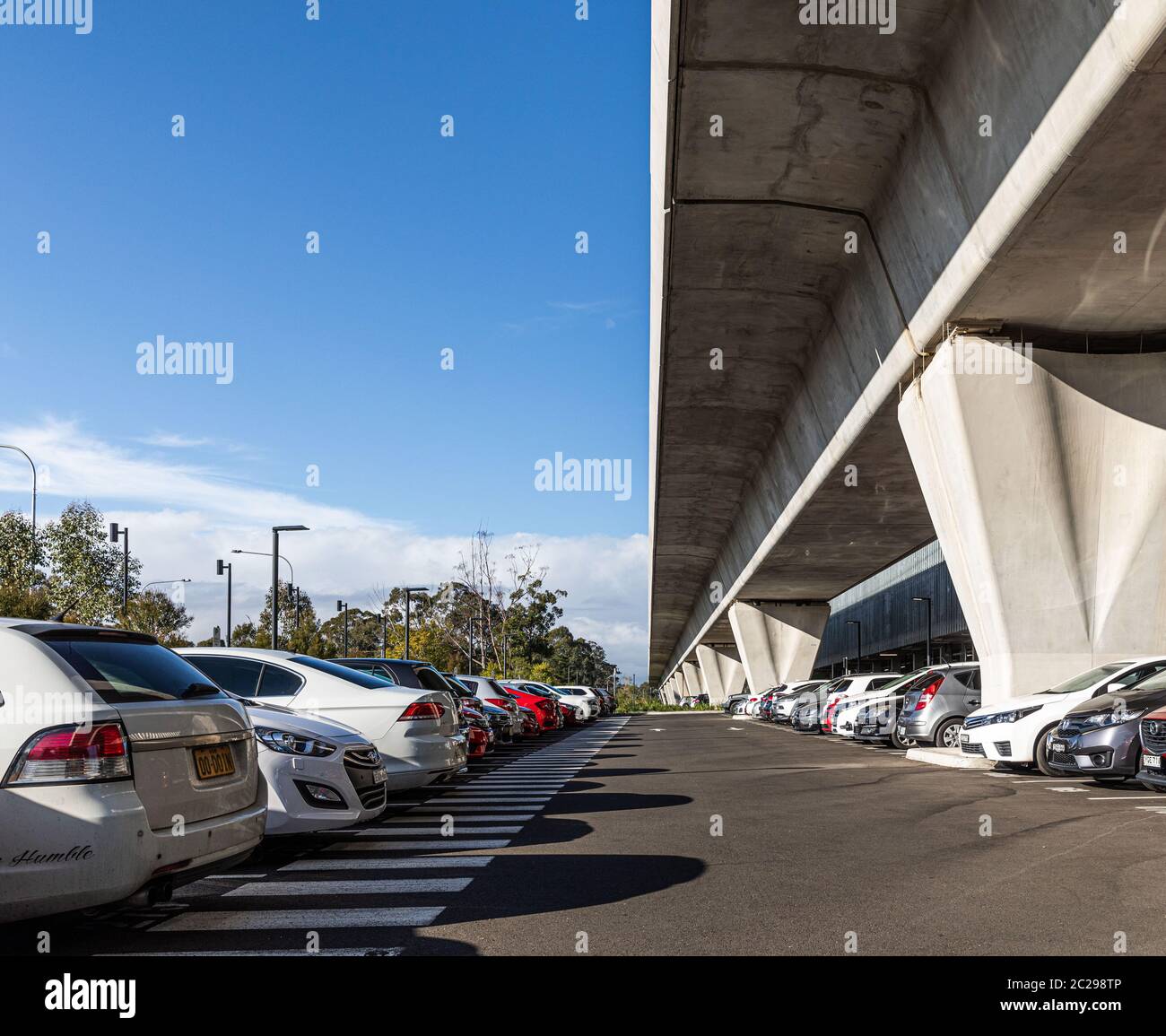 The Sydney Northwest Metro Rapidt Transit line Stock Photo - Alamy