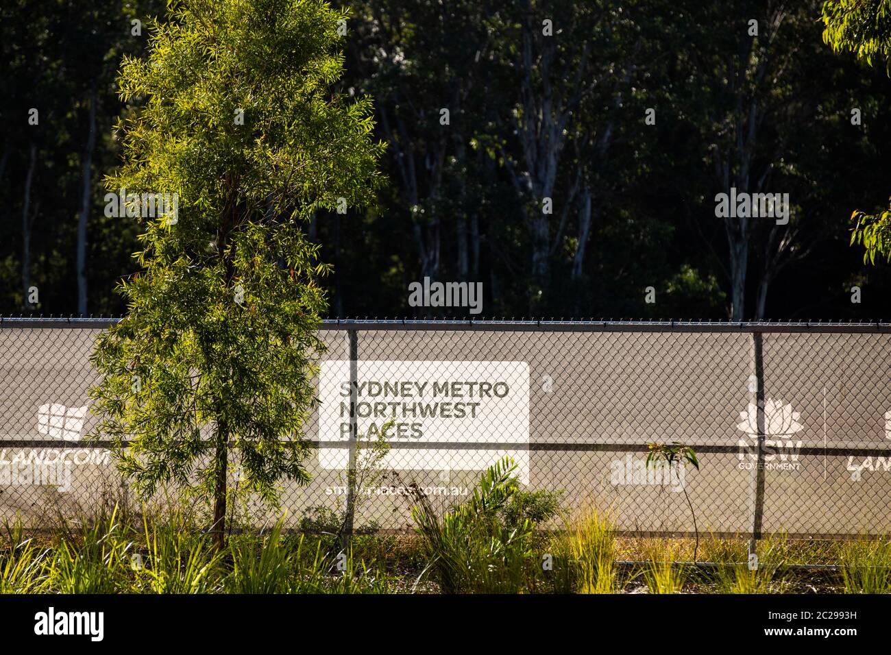 The Sydney Northwest Metro Rapidt Transit line Stock Photo - Alamy