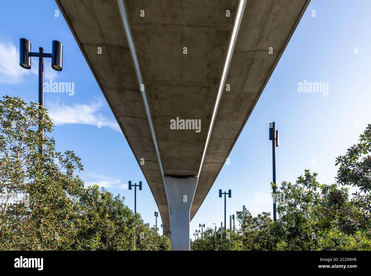 The Sydney Northwest Metro Rapidt Transit line Stock Photo - Alamy