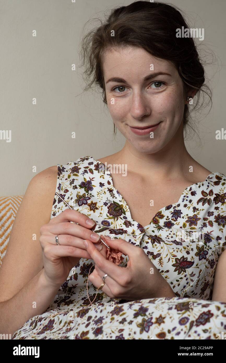 Crochet work hi-res stock photography and images - Alamy