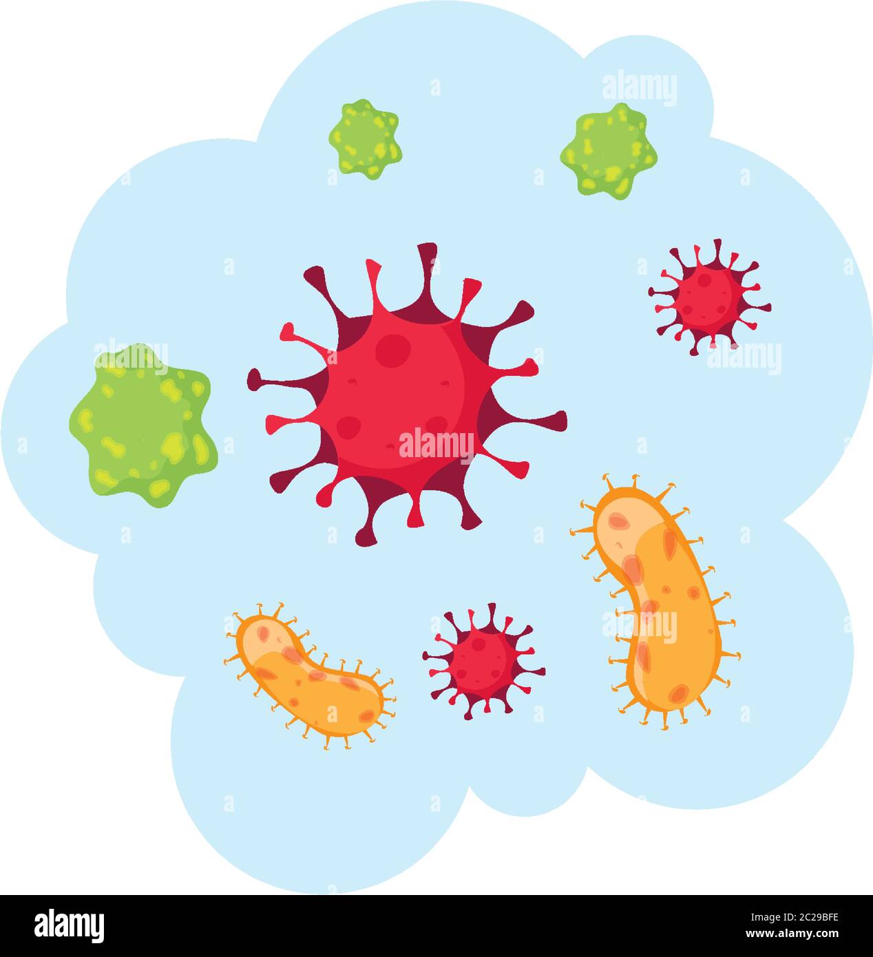 Covid 19 virus on smoke design of 2019 ncov cov coronavirus infection ...