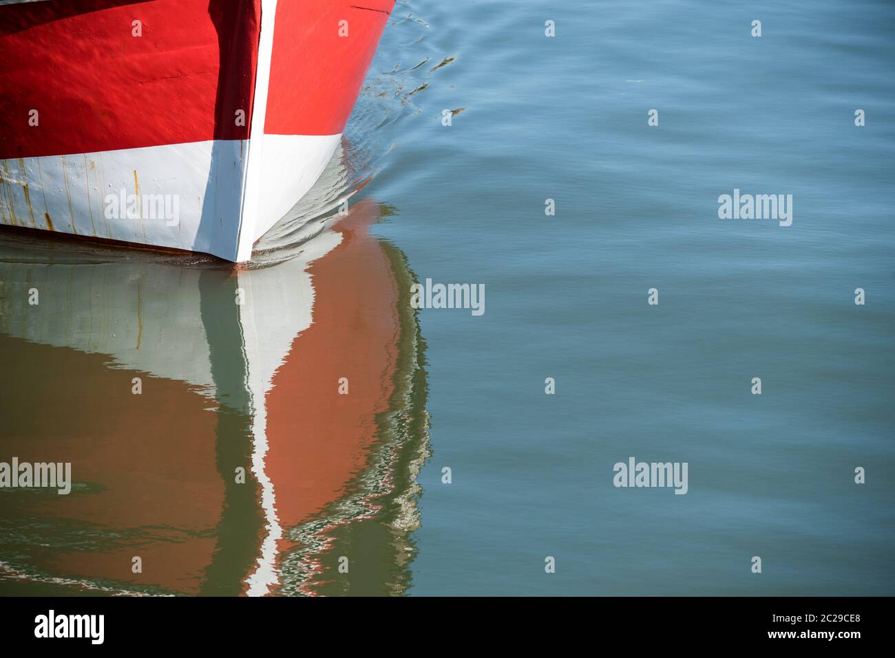 Hull of a ship Stock Photo - Alamy