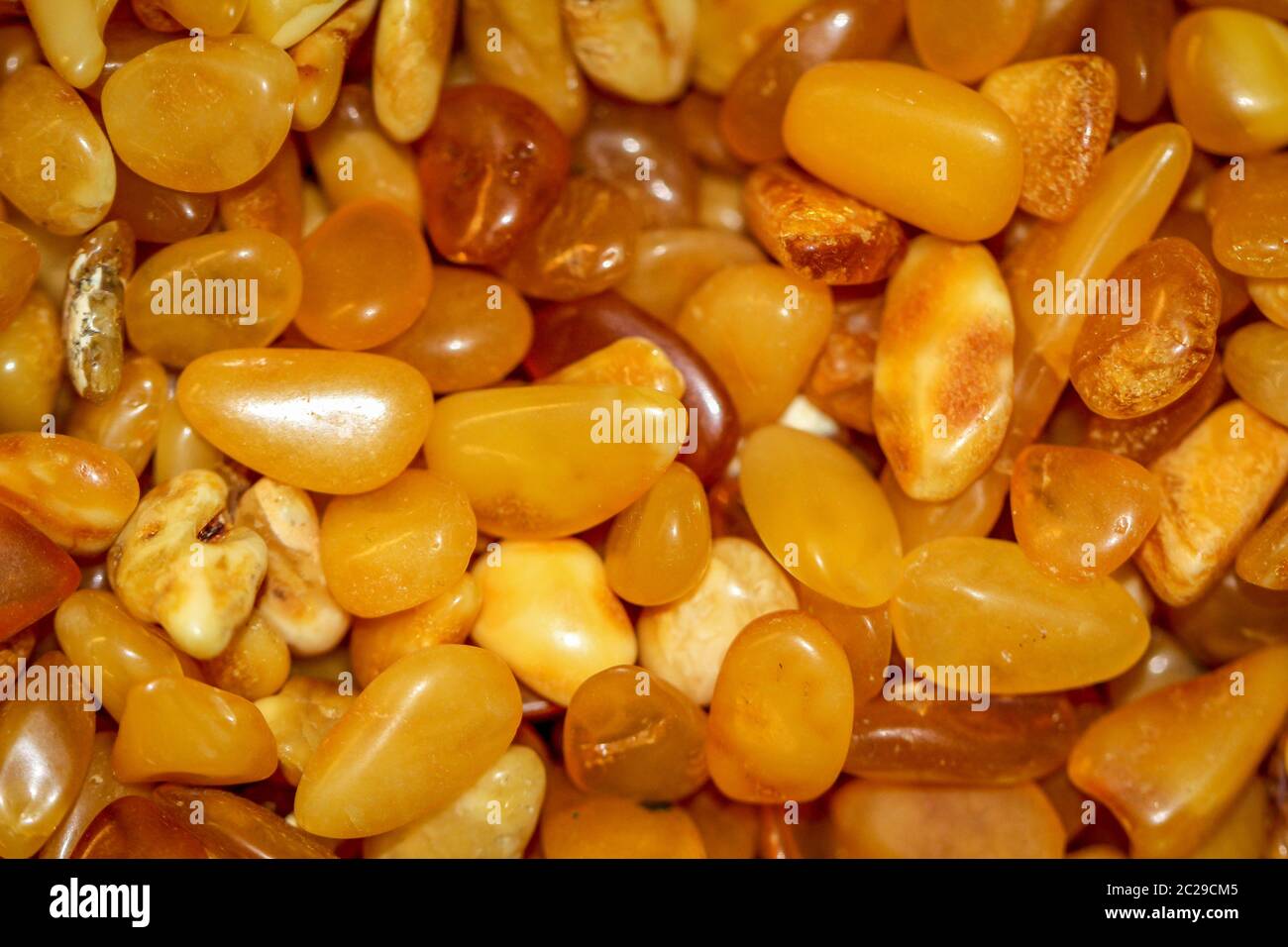 Close up of amber in different variations Stock Photo - Alamy