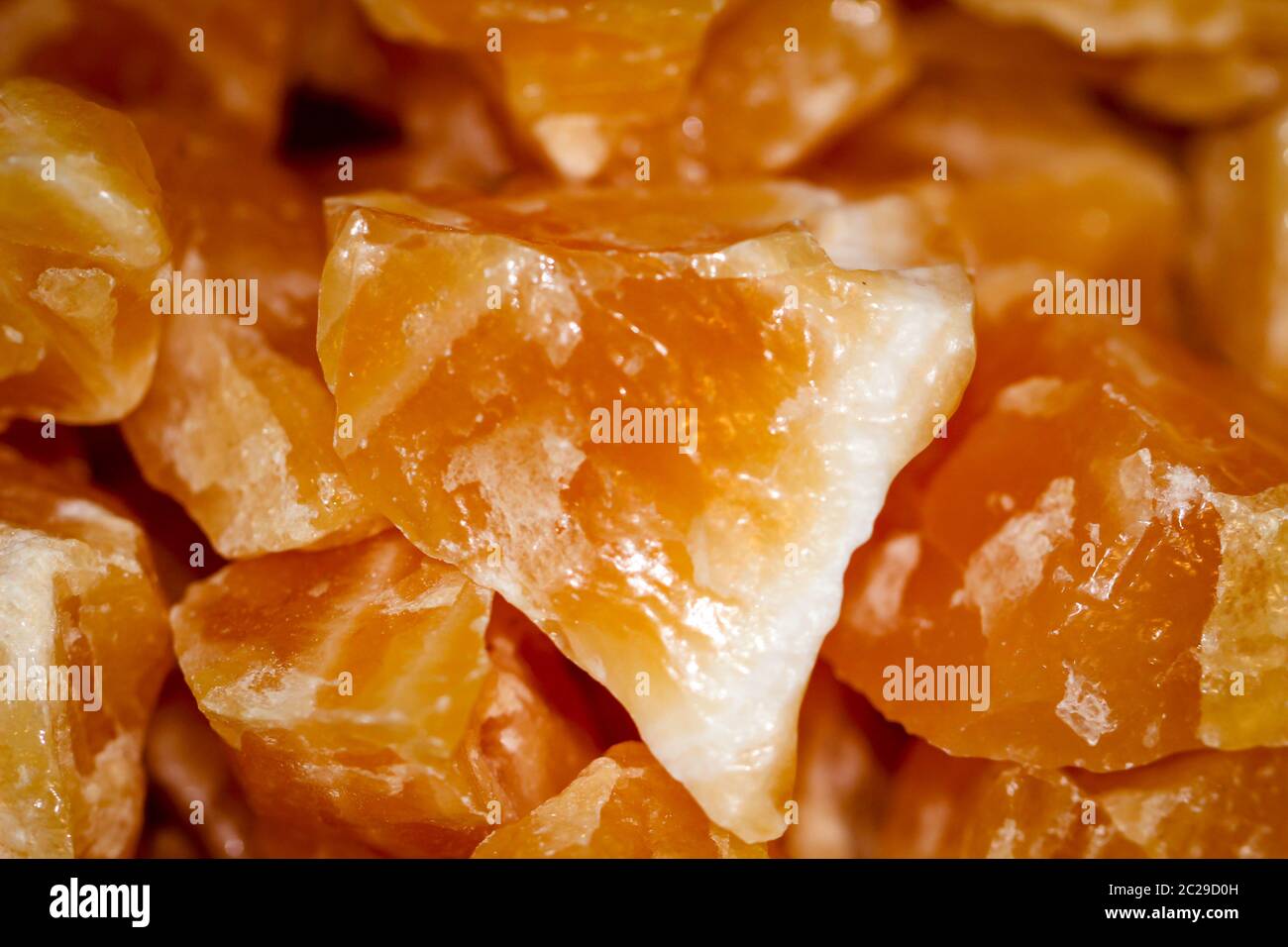 gemstones, shells and semi-precious stones with beautiful colors Stock ...