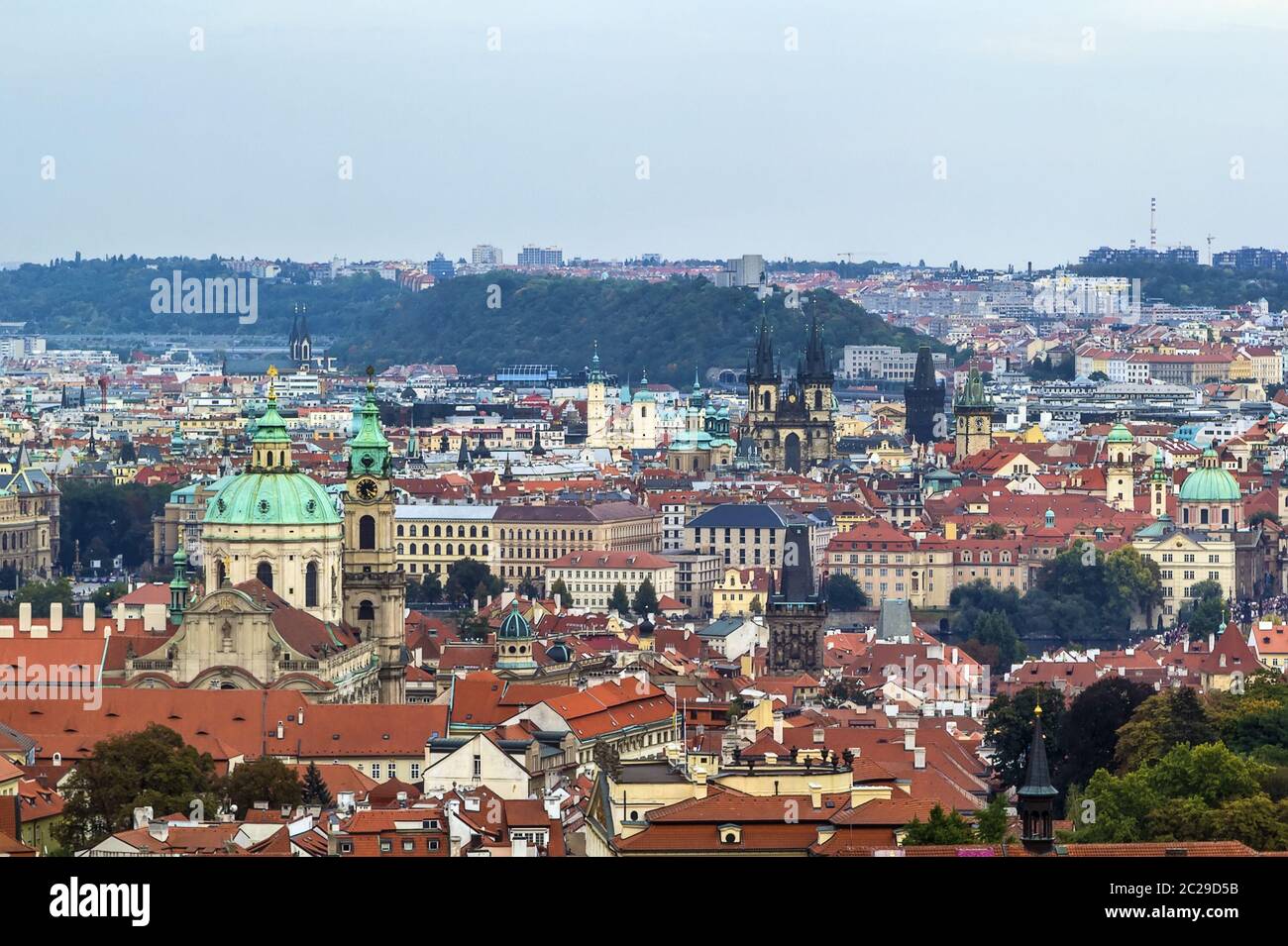 view of Prague, Czech republic Stock Photo - Alamy