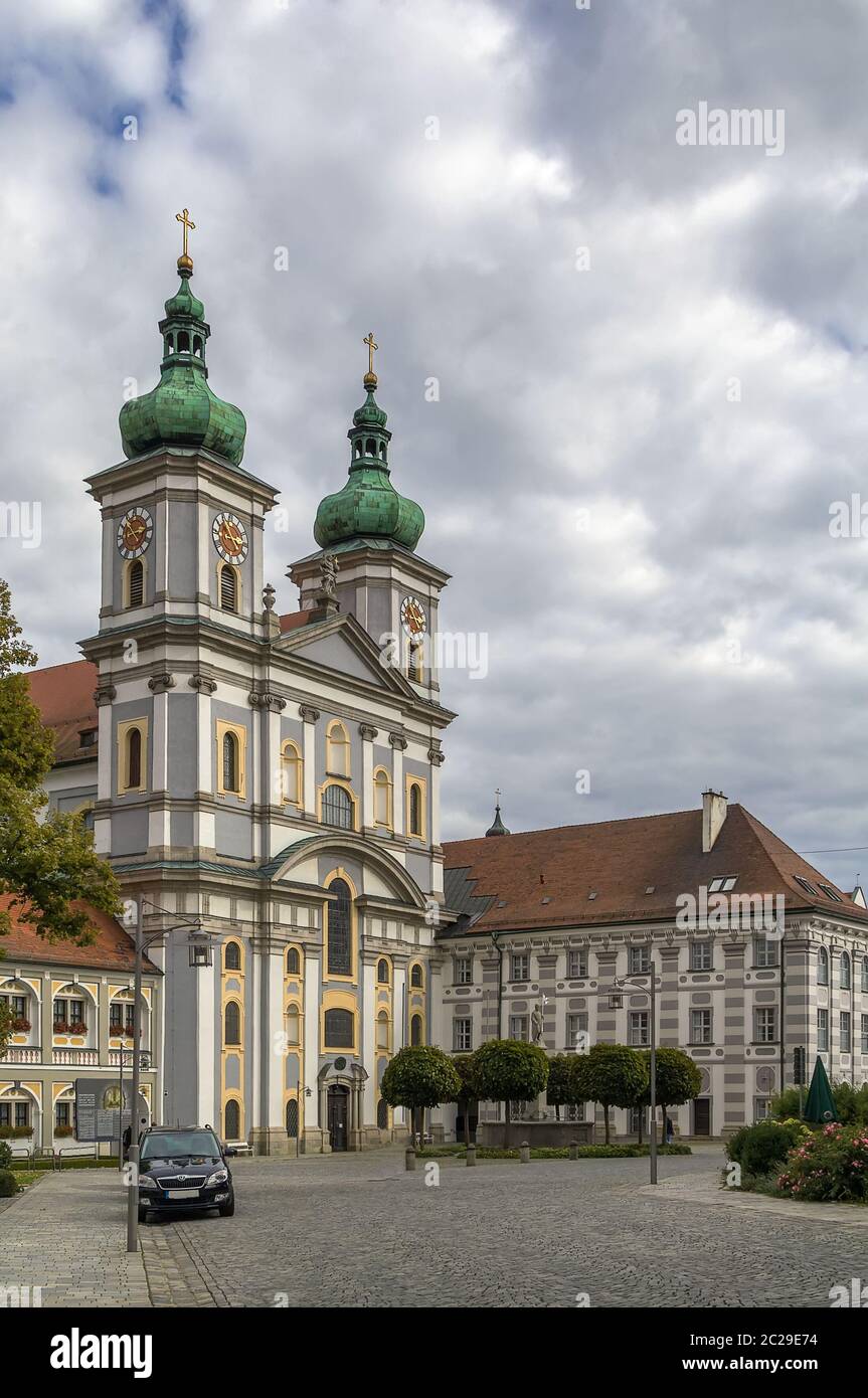 Stiftsbasilika Waldsassen, Germany Stock Photo - Alamy