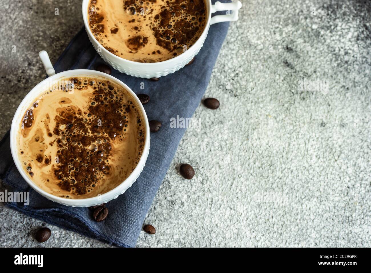 Cup of morning coffee Stock Photo - Alamy