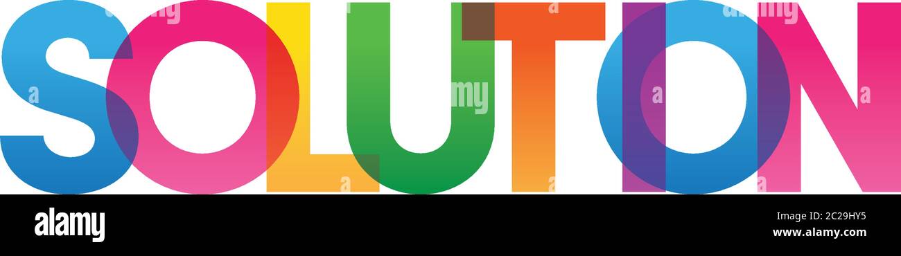 Colored rainbow text. Vector banner. Corporate concept. Gradient Text ...