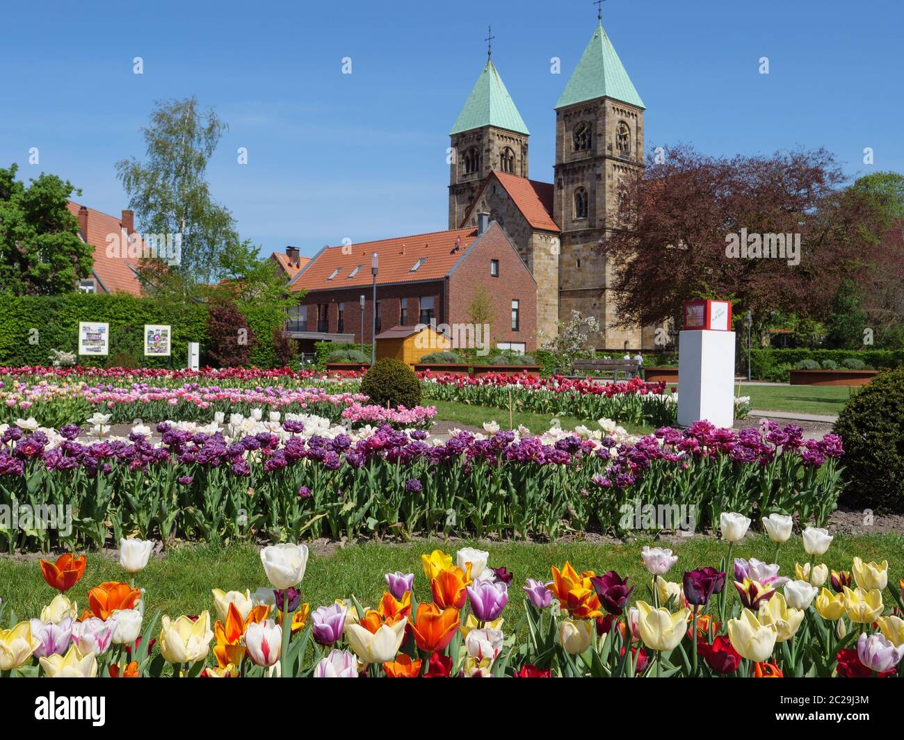 The small city of legden in germany Stock Photo - Alamy