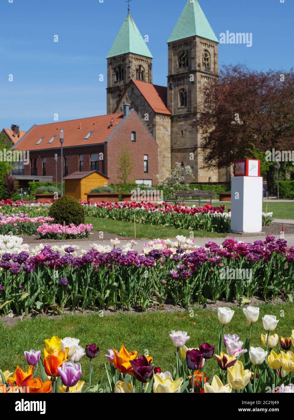 The small city of legden in germany Stock Photo - Alamy