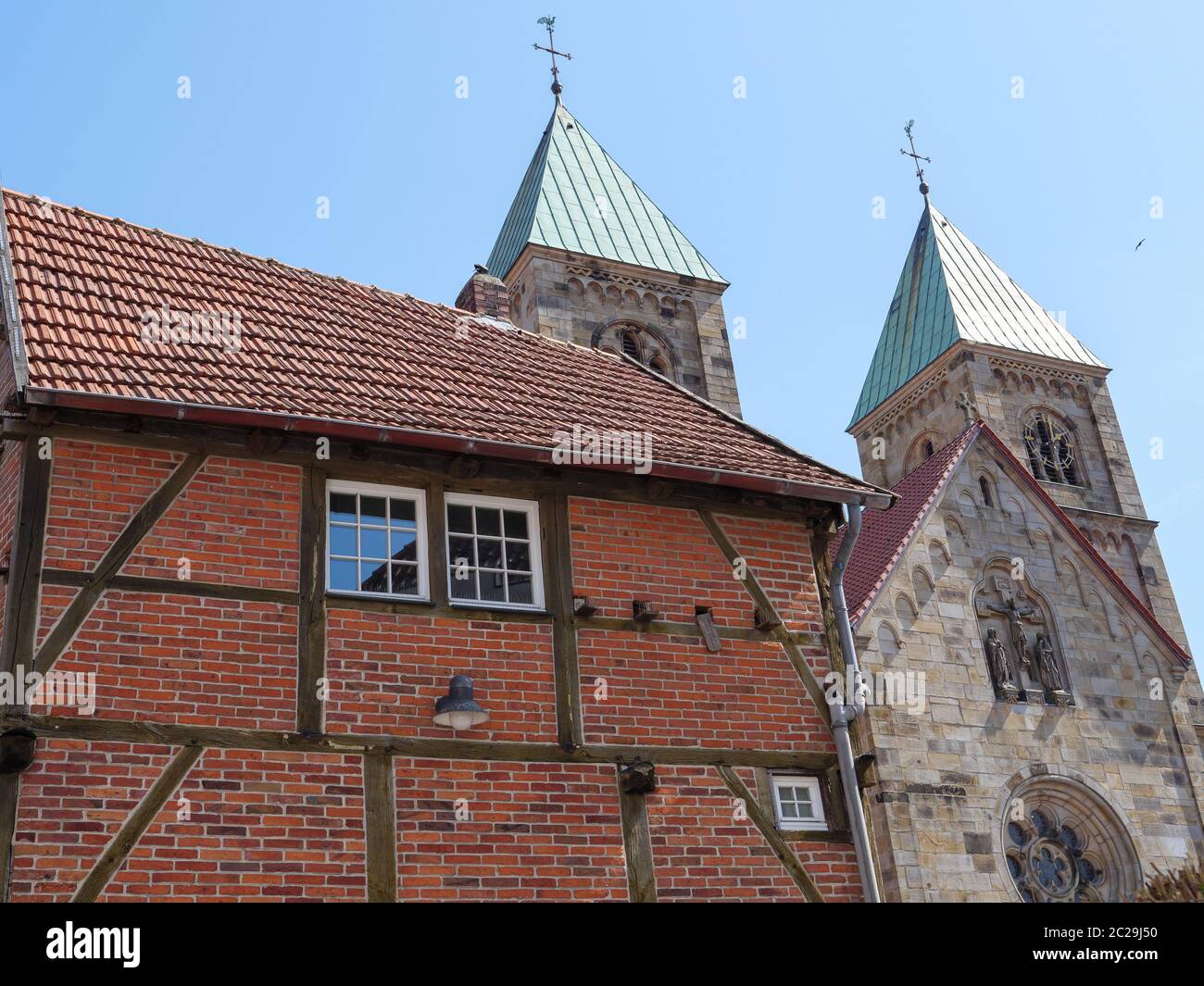 The small city of legden in germany Stock Photo - Alamy