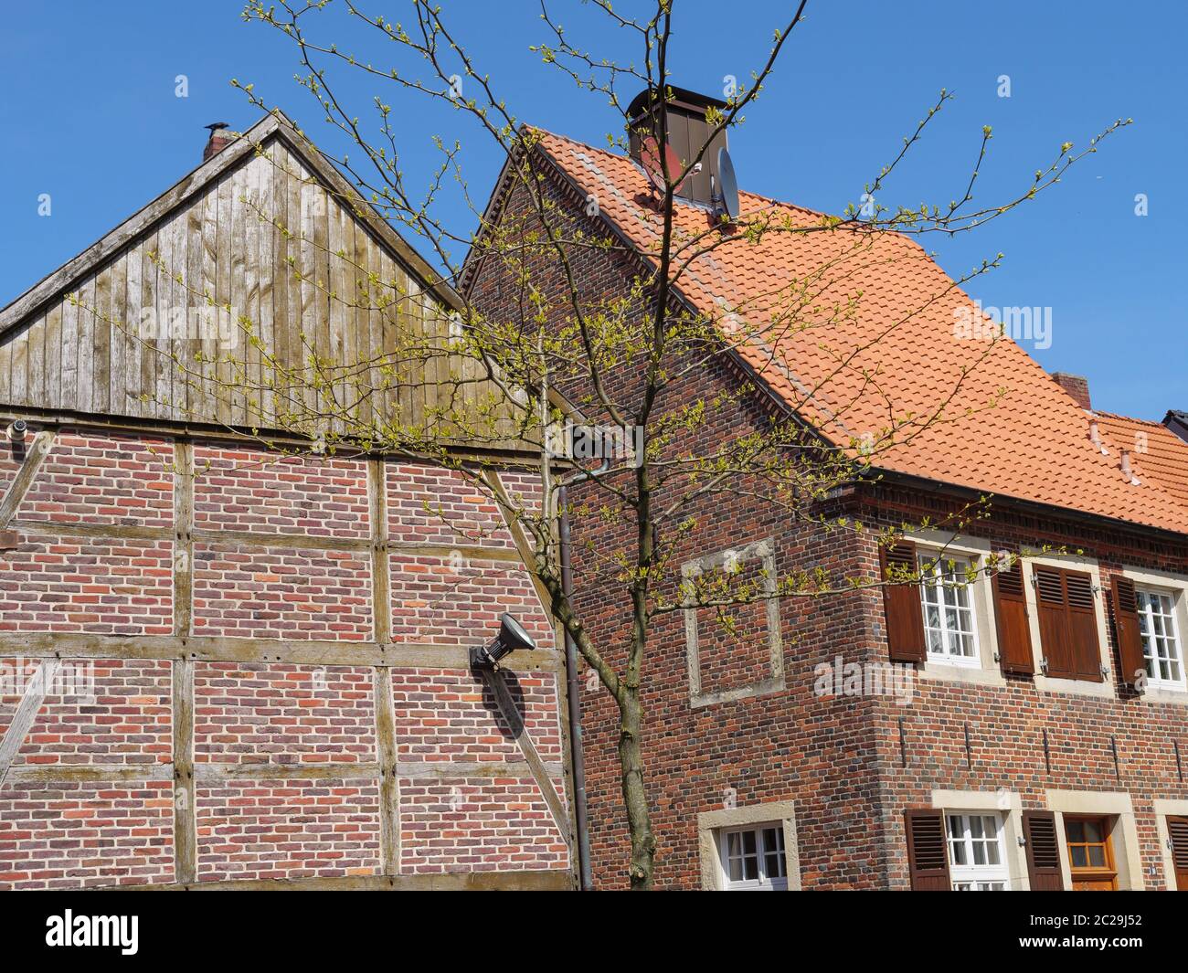 The small city of legden in germany Stock Photo - Alamy