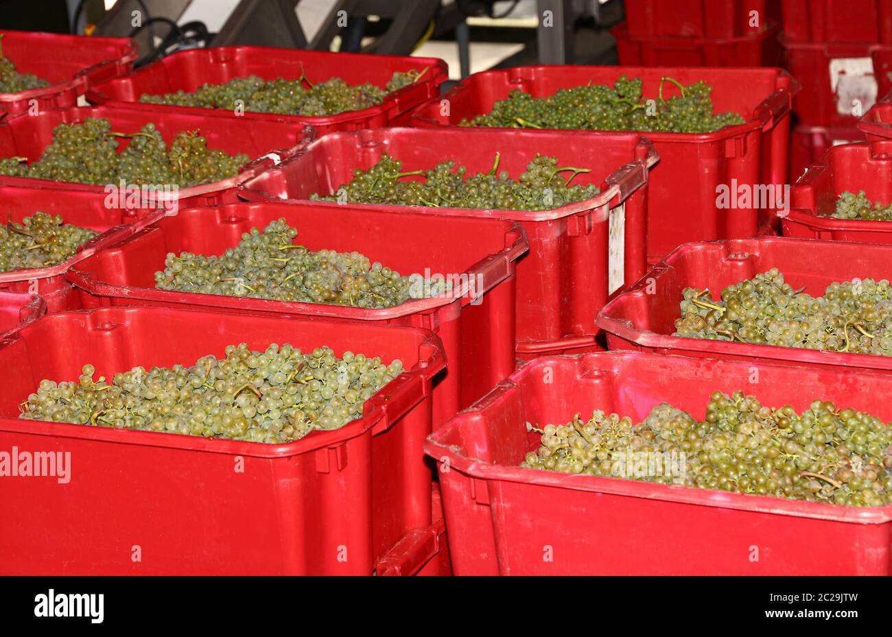 Fruit factory boxes hi-res stock photography and images - Alamy