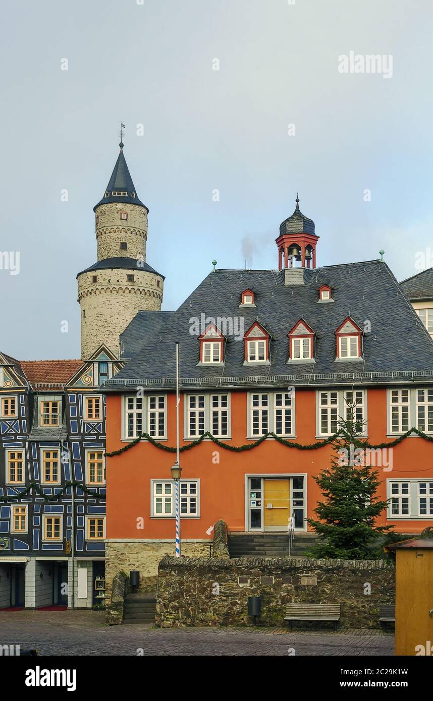 Town hall in Idstein, Germany Stock Photo - Alamy