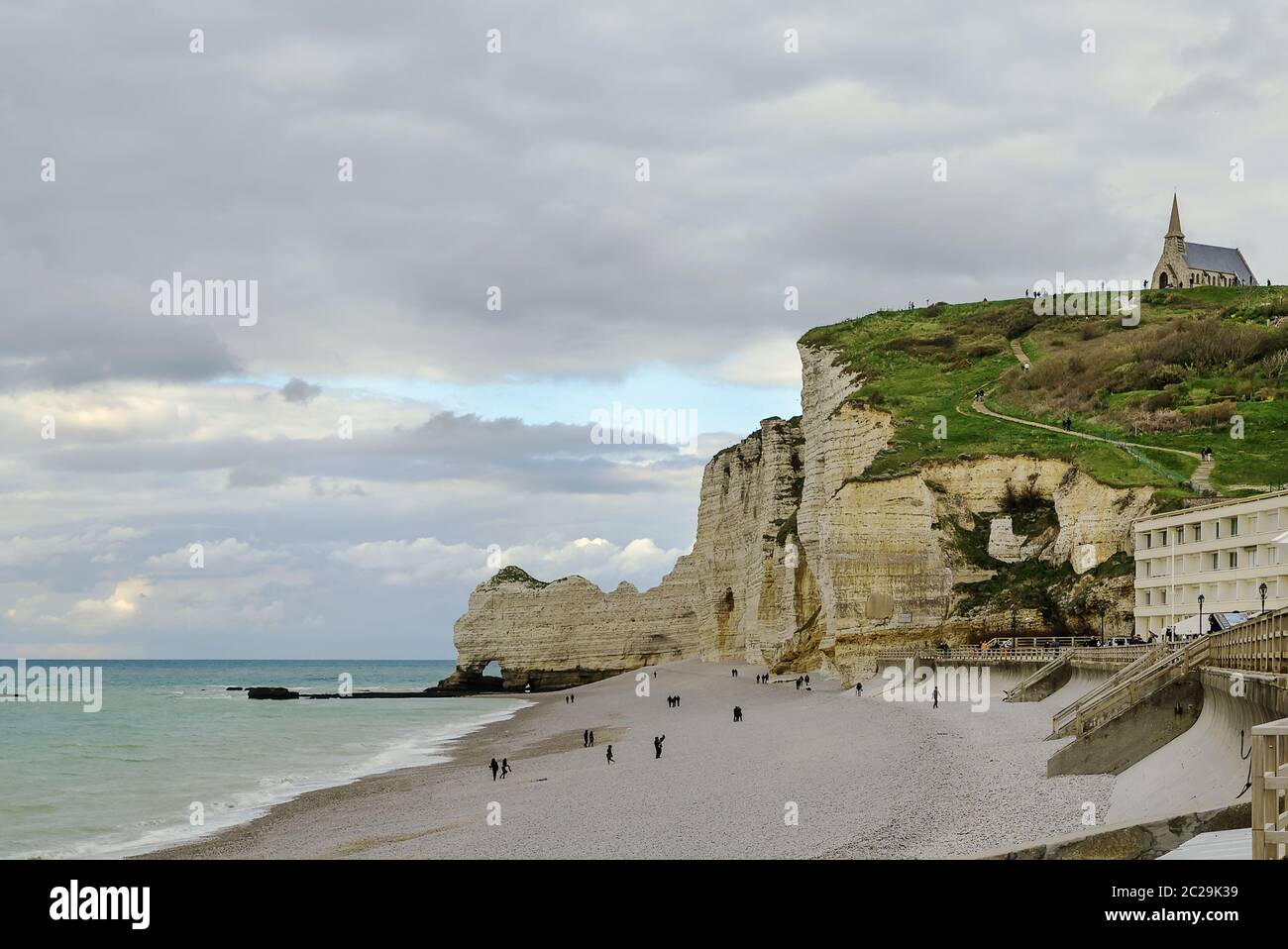 Etretat cliffs in france hi-res stock photography and images - Alamy