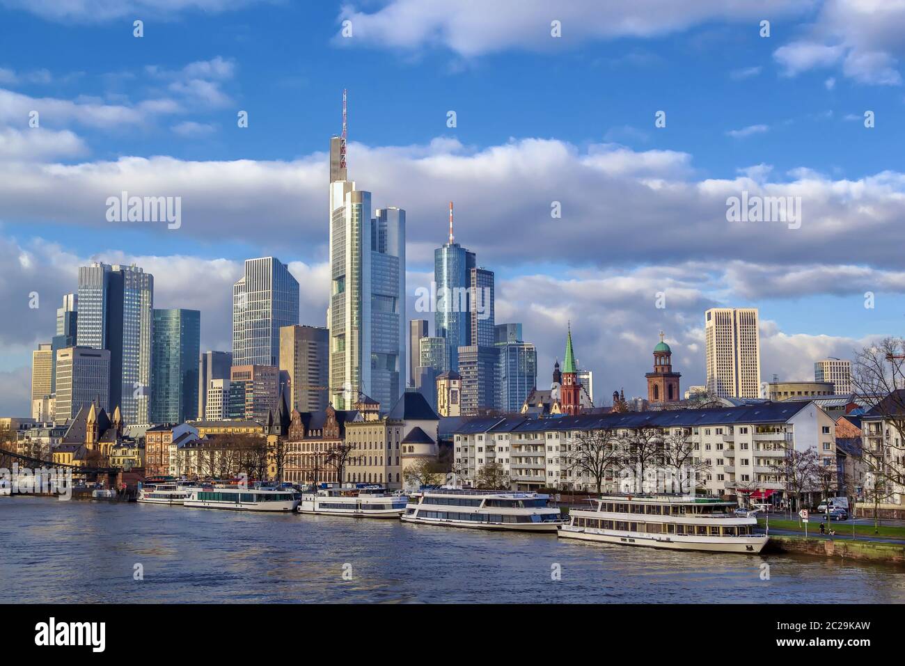 Frankfurt tower view hi-res stock photography and images - Alamy