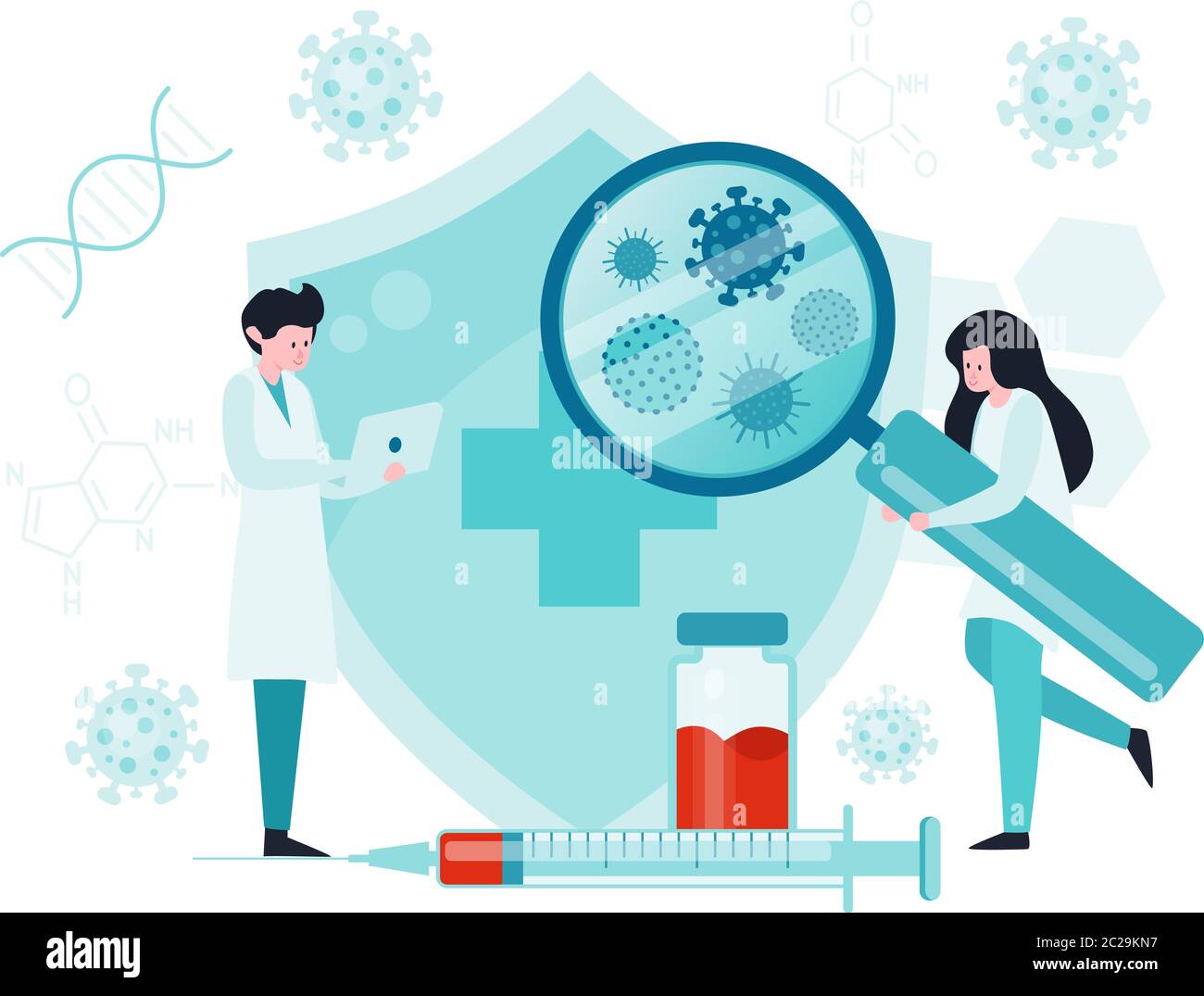 Drug development technology Stock Vector Images - Alamy