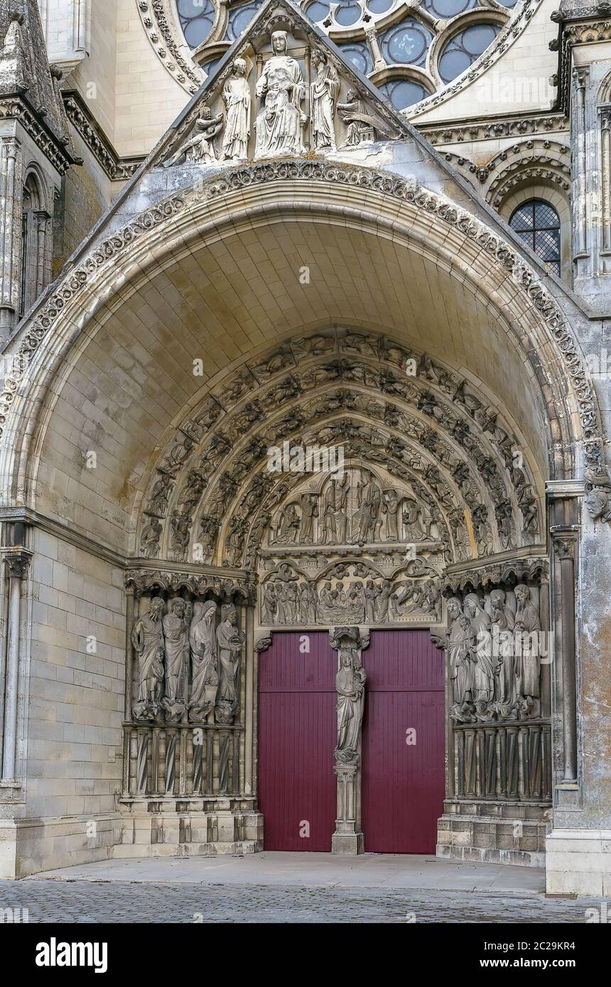 Laon Cathedral, France Stock Photo - Alamy