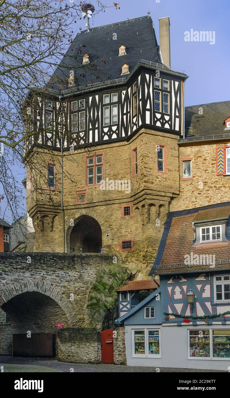 Castle gate in Idstein, Germany Stock Photo - Alamy