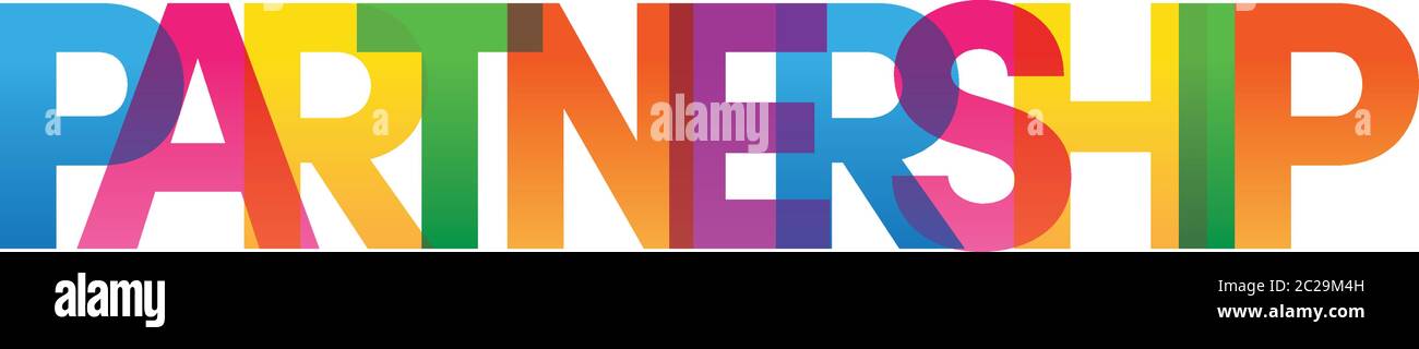 Colored rainbow text. Vector banner. Corporate concept. Gradient Text ...