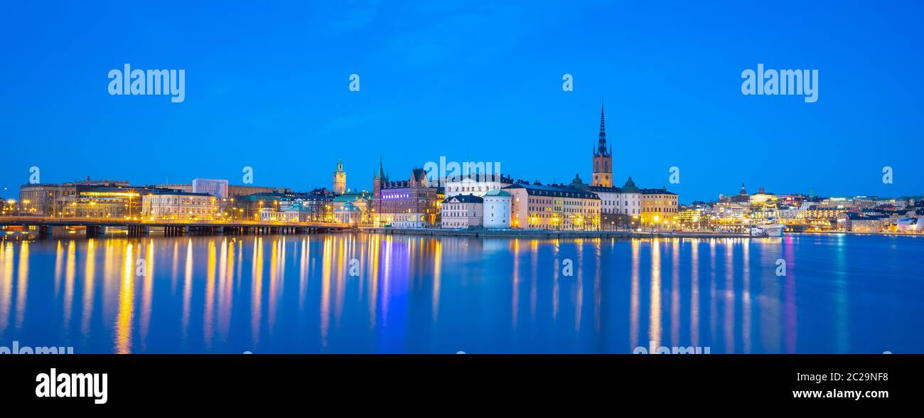 Stockholm Gamla Stan Night High Resolution Stock Photography and Images ...