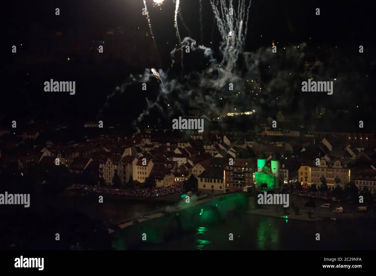 Heidelberg Germany Fireworks High Resolution Stock Photography and ...