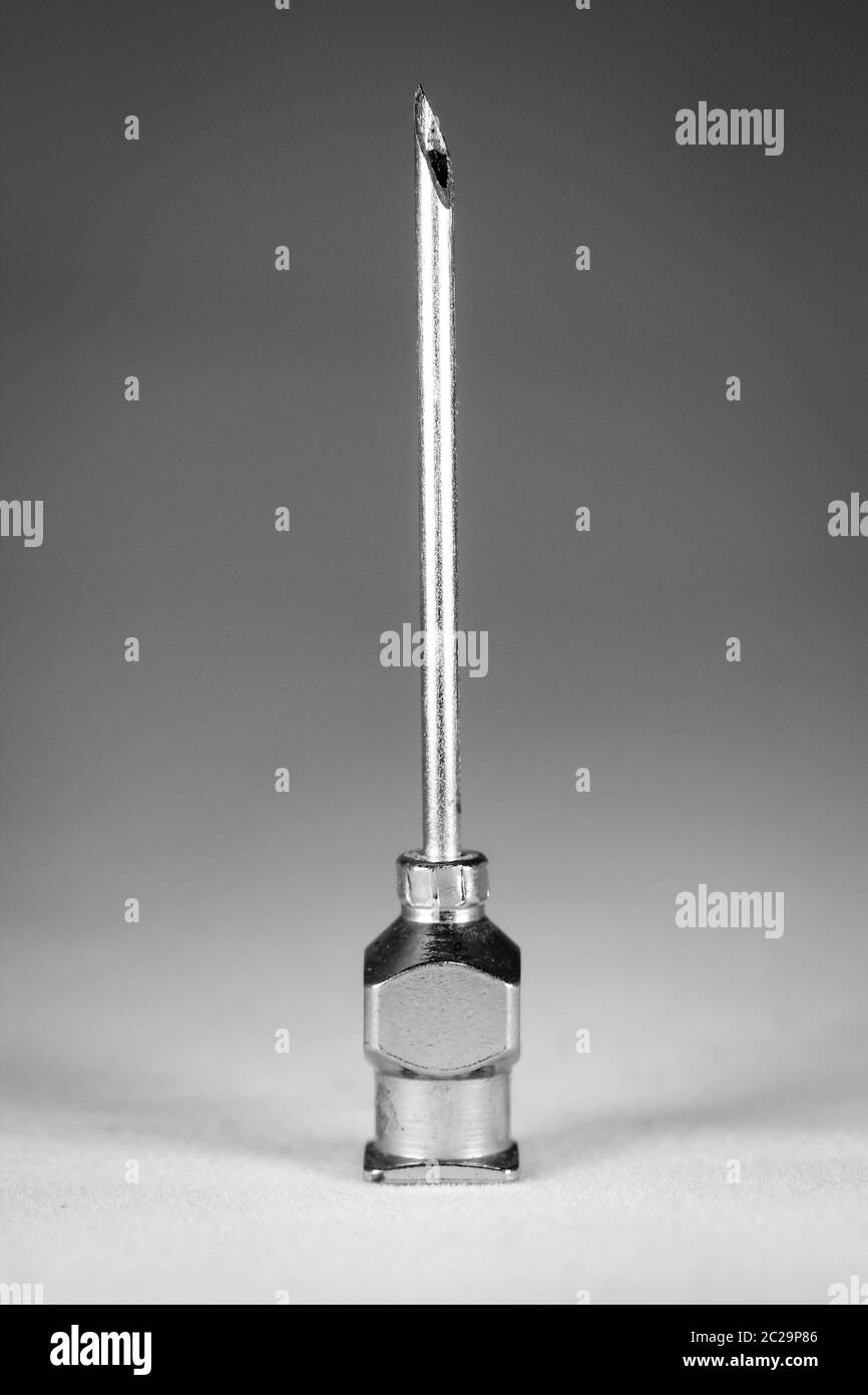 Injection closeup Black and White Stock Photos & Images - Alamy