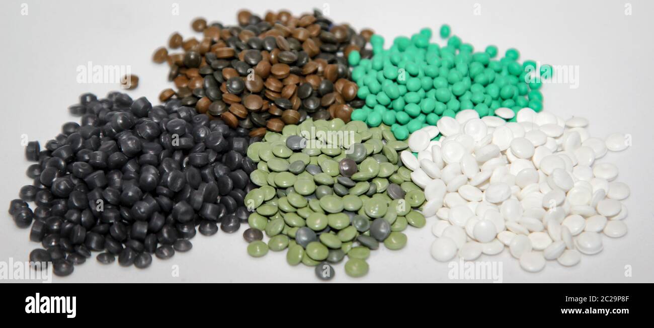 Granules against a white background Stock Photo - Alamy