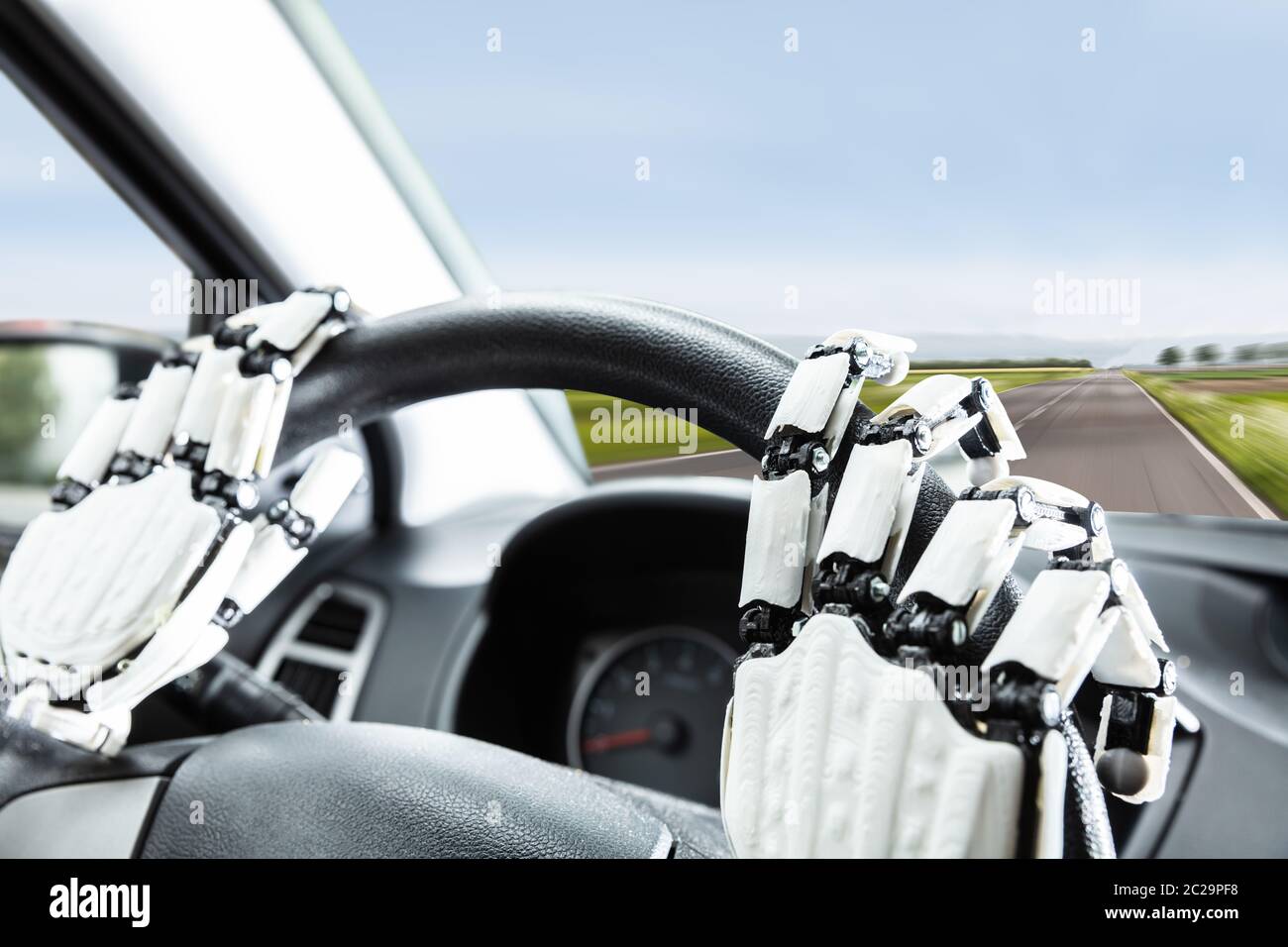 Robotic driver hi-res stock photography and images - Alamy