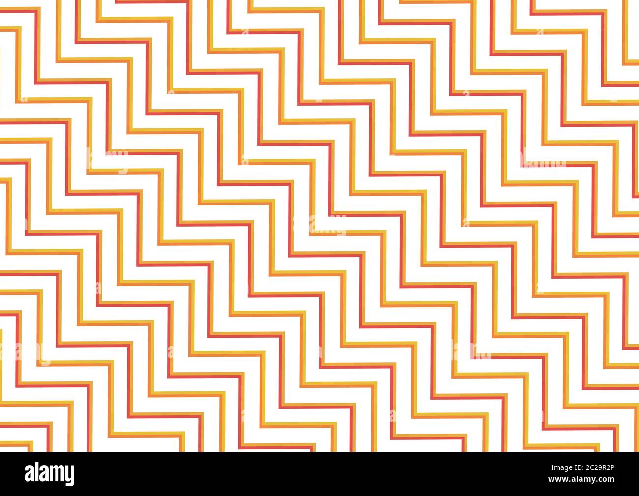 Zigzag line pattern modern design color yellow and orange style. vector ...