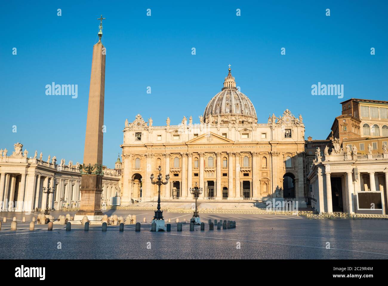 St. Peter's Basilica Italian Renaissance Church In Vatican City Stock ...