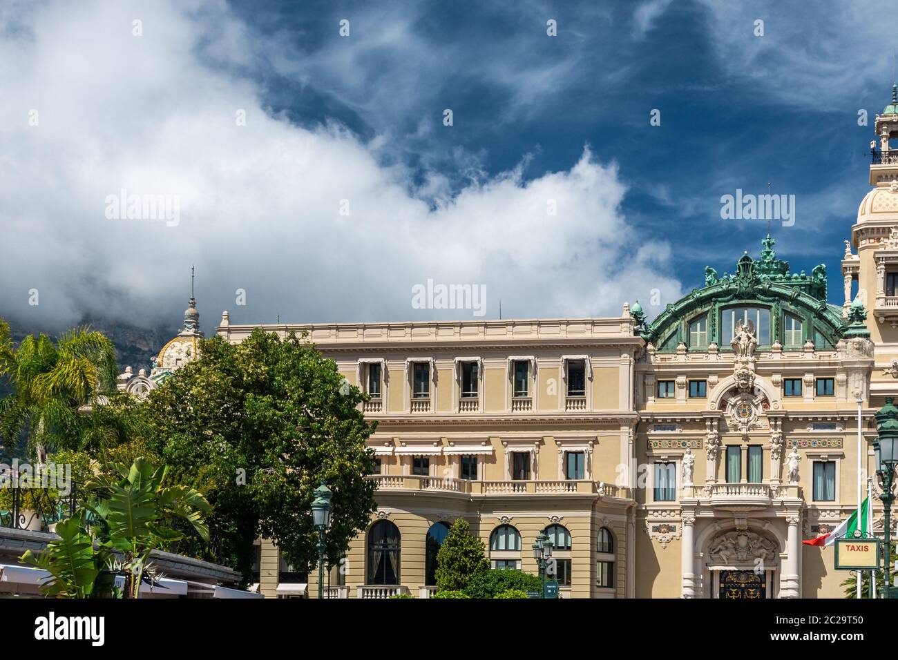 Visiting Famous Opera building in Monte Carlo on the French riviera in ...