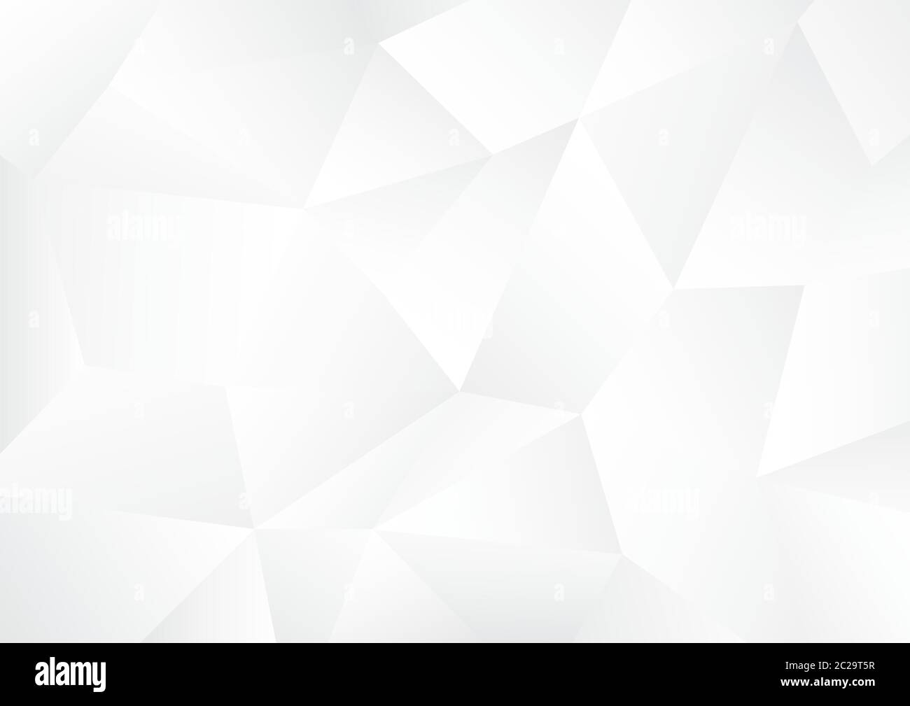 White polygon background design abstract style modern triangle shape ...