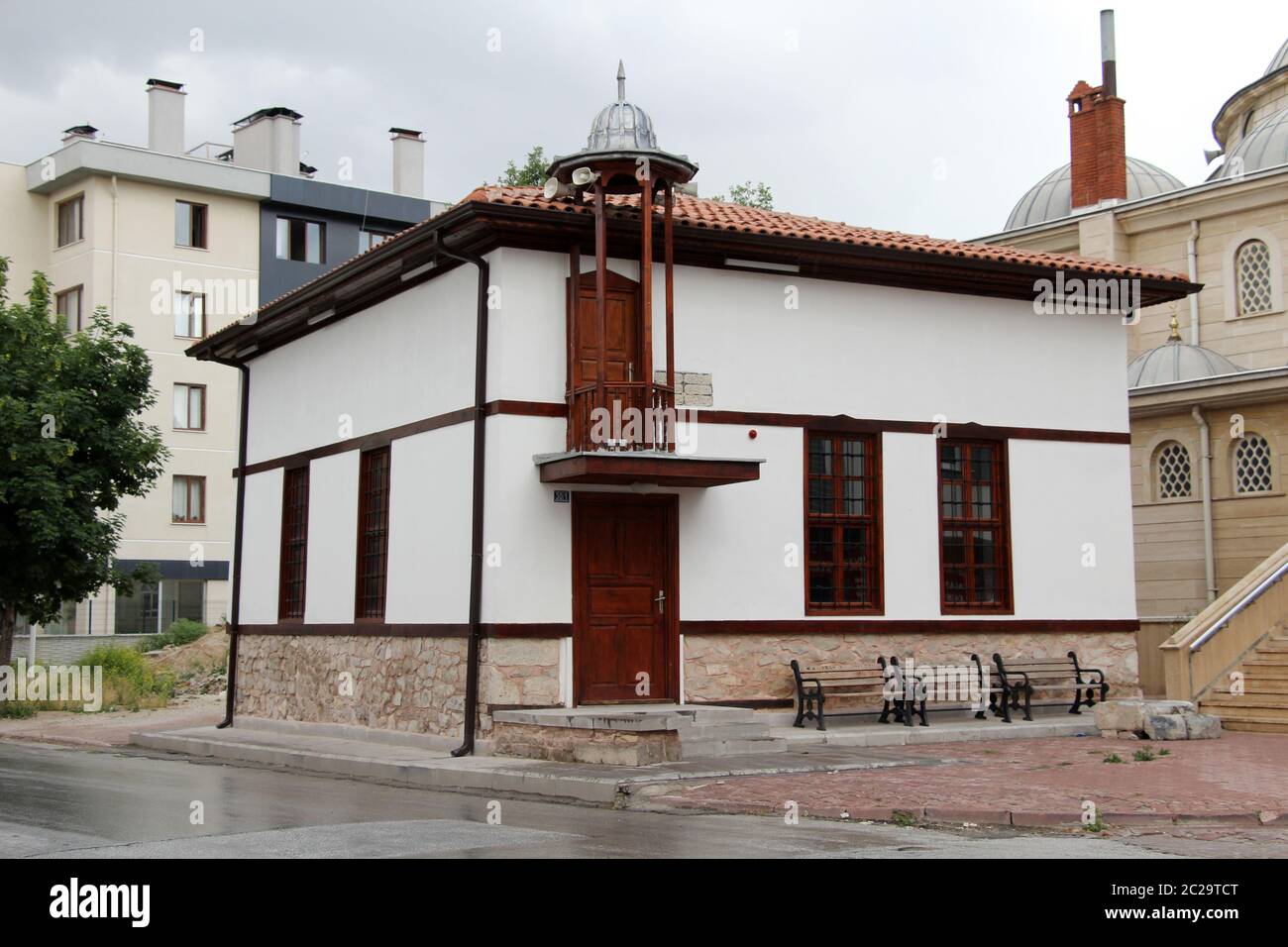 Kececiler Mosque, located in the city of Konya, Turkey. The mosque was ...