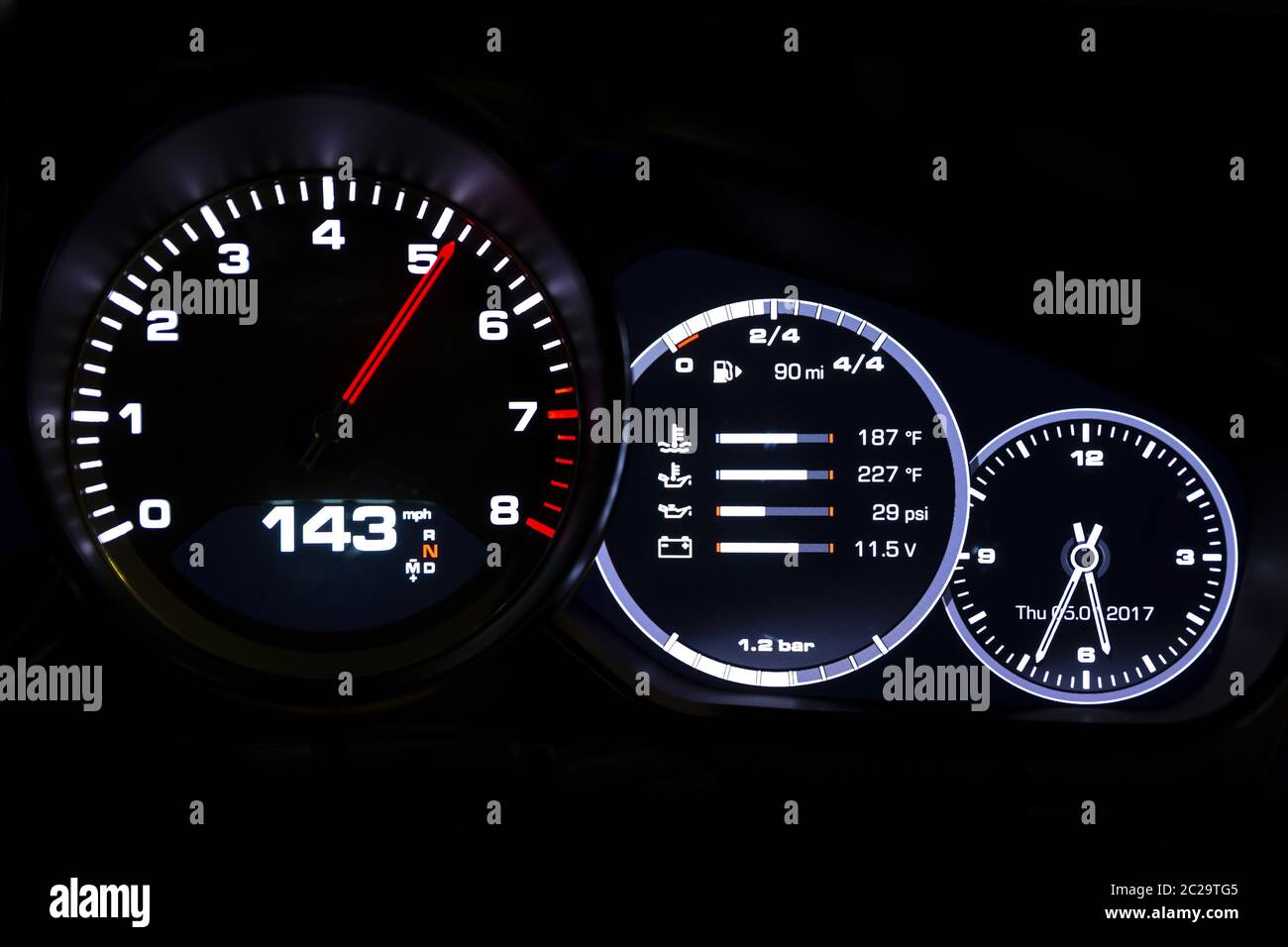 Car mile counter hi-res stock photography and images - Alamy