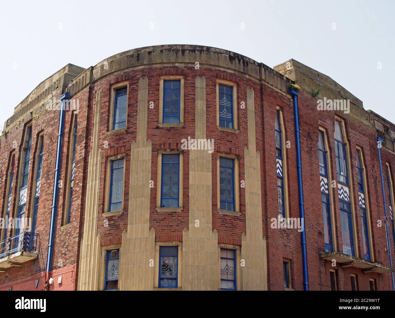 Brick Art Deco Building