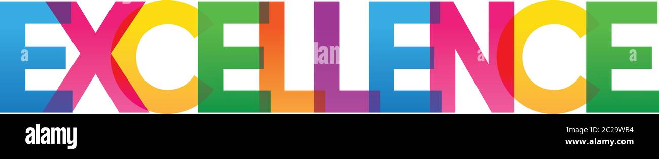 Colored rainbow text. Vector banner. Corporate concept. Gradient Text ...