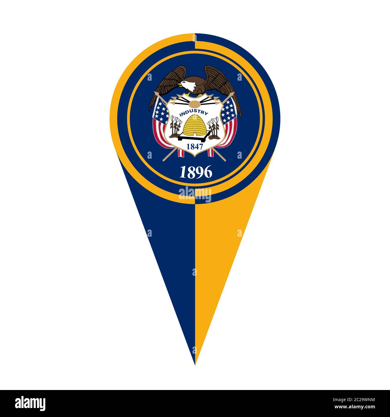 Utah State Map High Resolution Stock Photography and Images - Alamy
