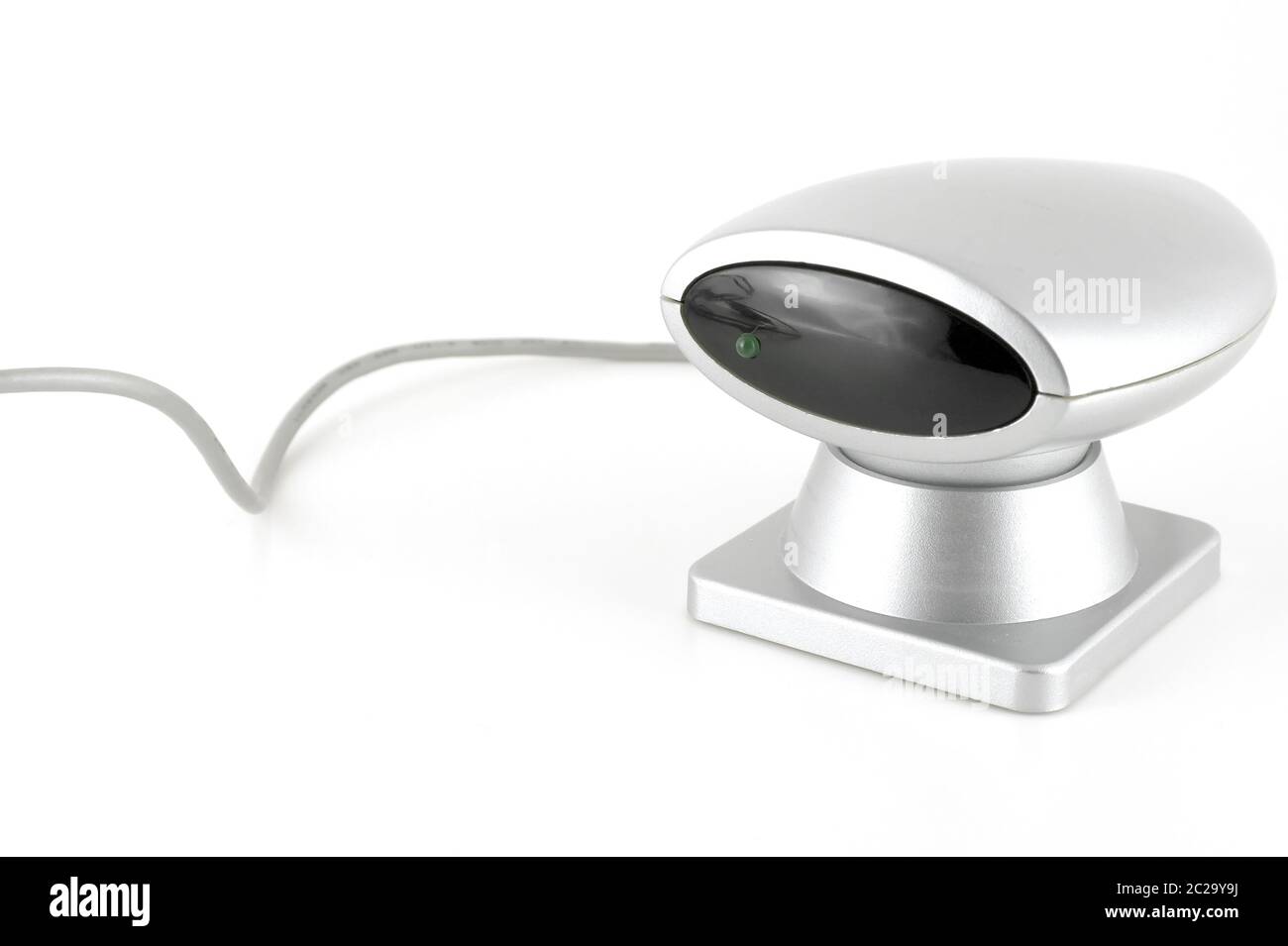 Infrared receiver for computer over white Stock Photo - Alamy