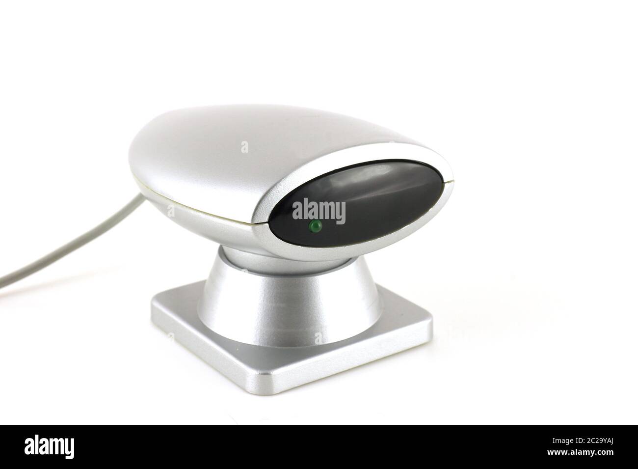 Infrared receiver for computer over white Stock Photo - Alamy