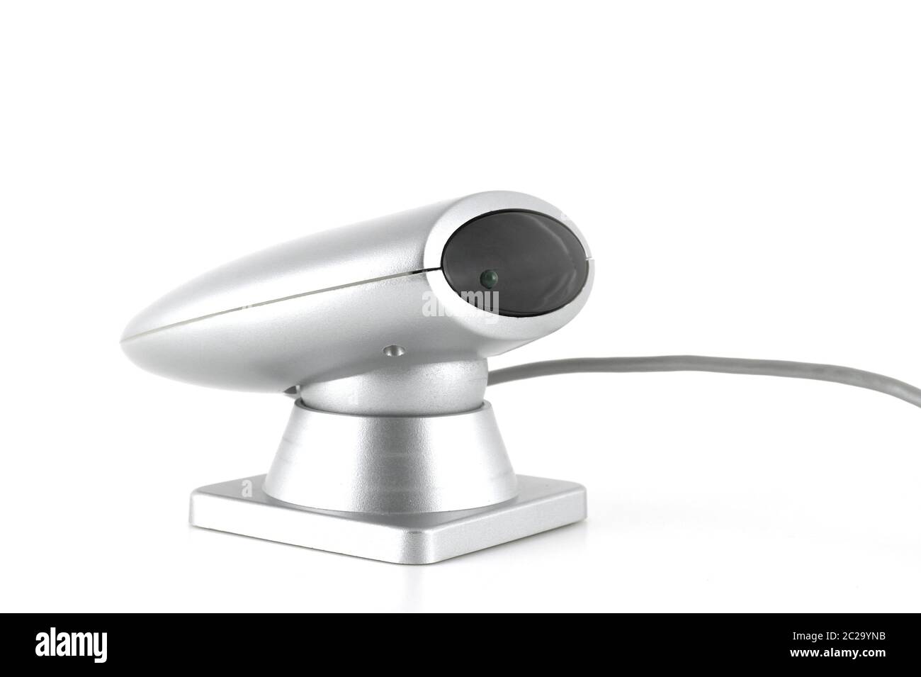 Infrared receiver for computer over white Stock Photo - Alamy