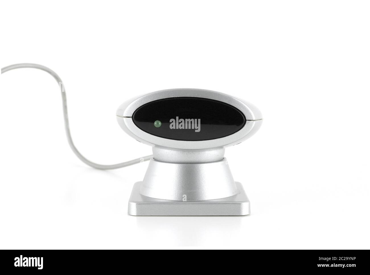 Infrared receiver for computer over white Stock Photo - Alamy