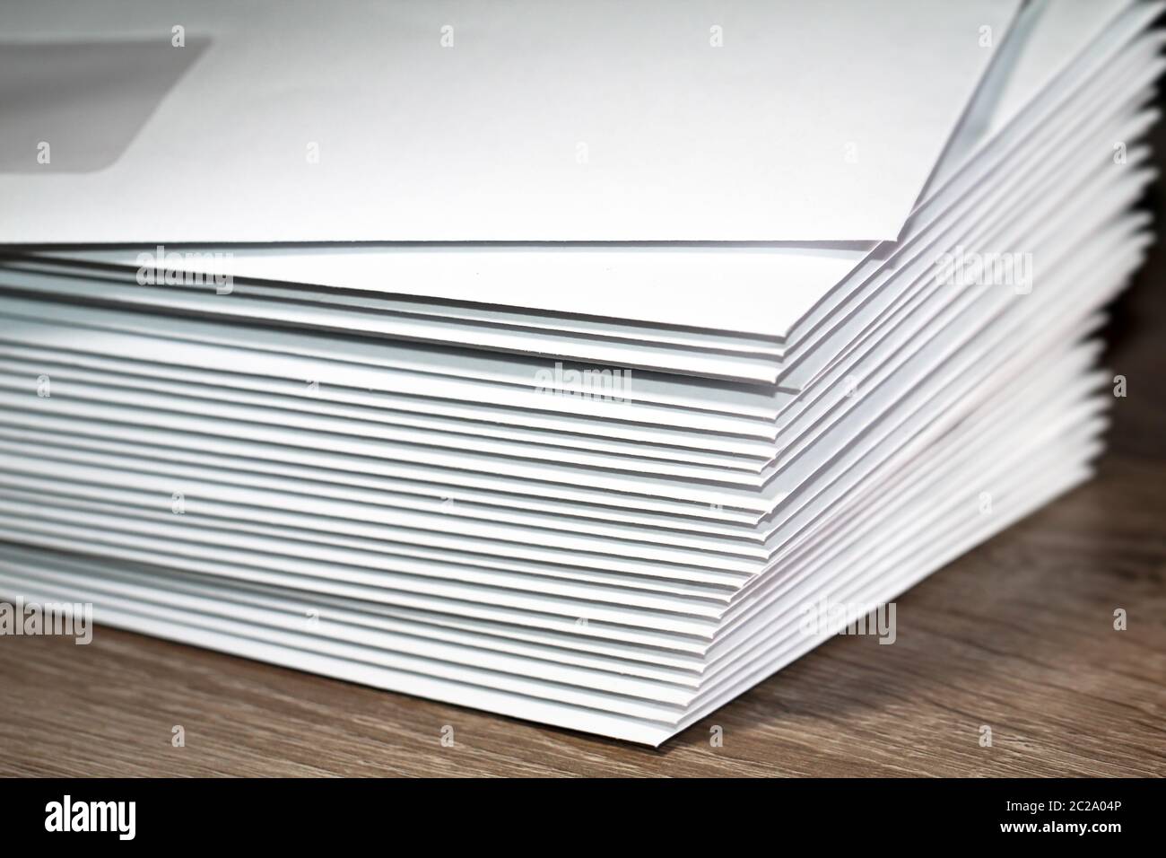 New envelopes pile hi-res stock photography and images - Alamy